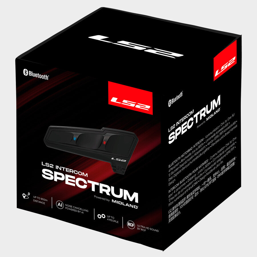 דיבורית אל אס 2 / LS2 INTERCOM SPECTRUM – Zaur Bike